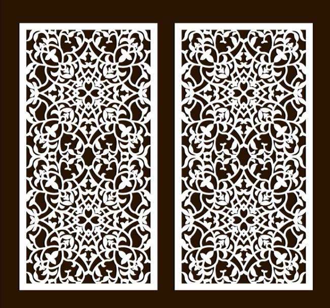 Design pattern screen panel - Download free Vector files