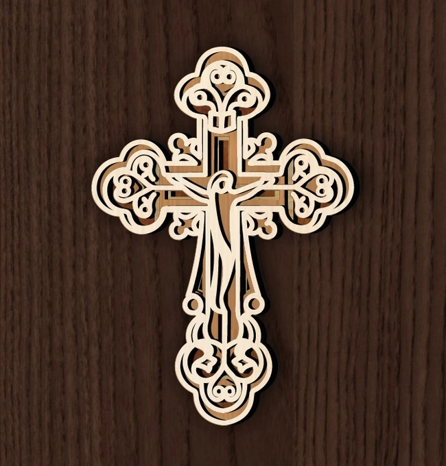 Multilayer Cross - Download free Vector files